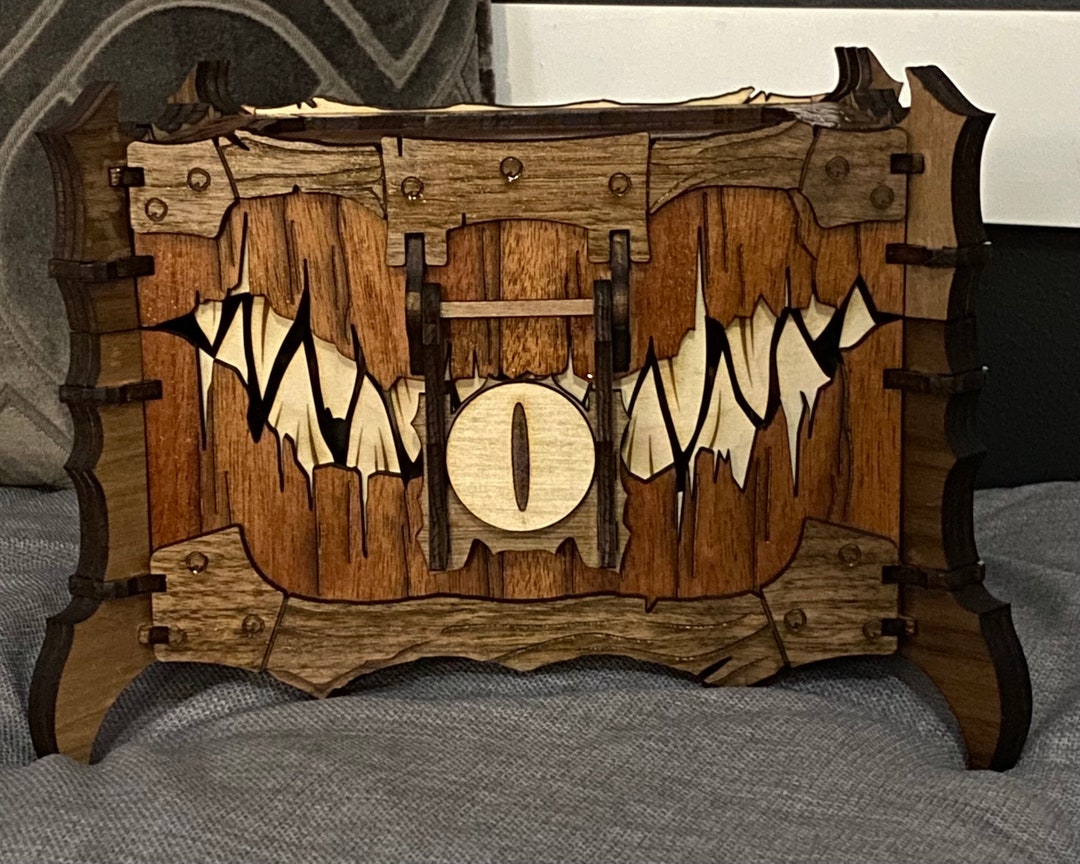 Dice Vault RPG DND Monster Box 2 “mimic” Chest - Etsy