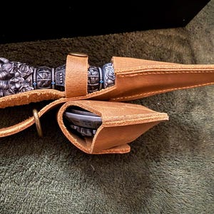 Unique DND Dice Dagger/wand, D20, D12, D10, D00, D8, D6, D4 W/leather ...