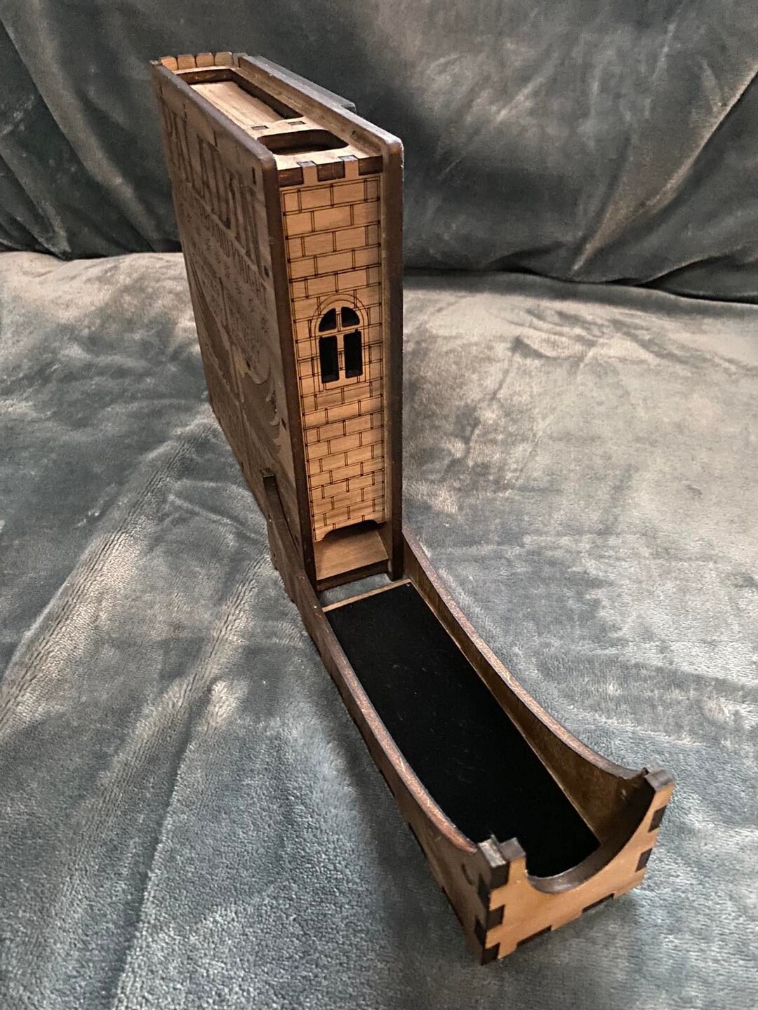 DND Dice Vault With Tower, RPG Master Book Box - Etsy