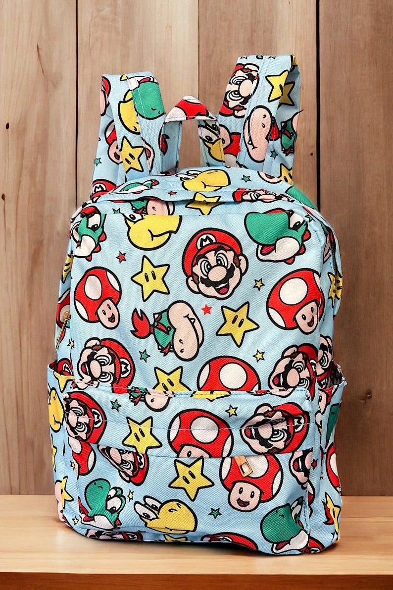 Super Mario Backpack - Etsy