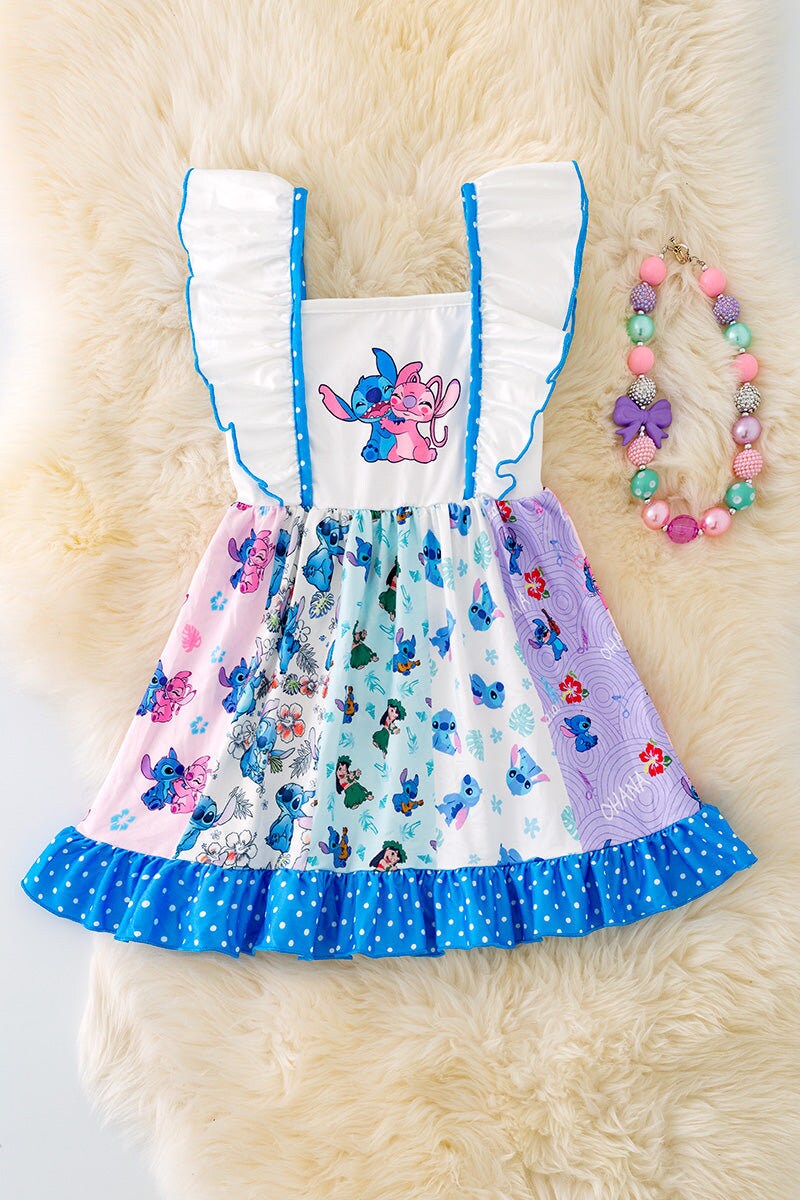 Rainbow Bluey Dress - Etsy