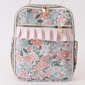 Floral Ruffle Backpack Sets - Etsy