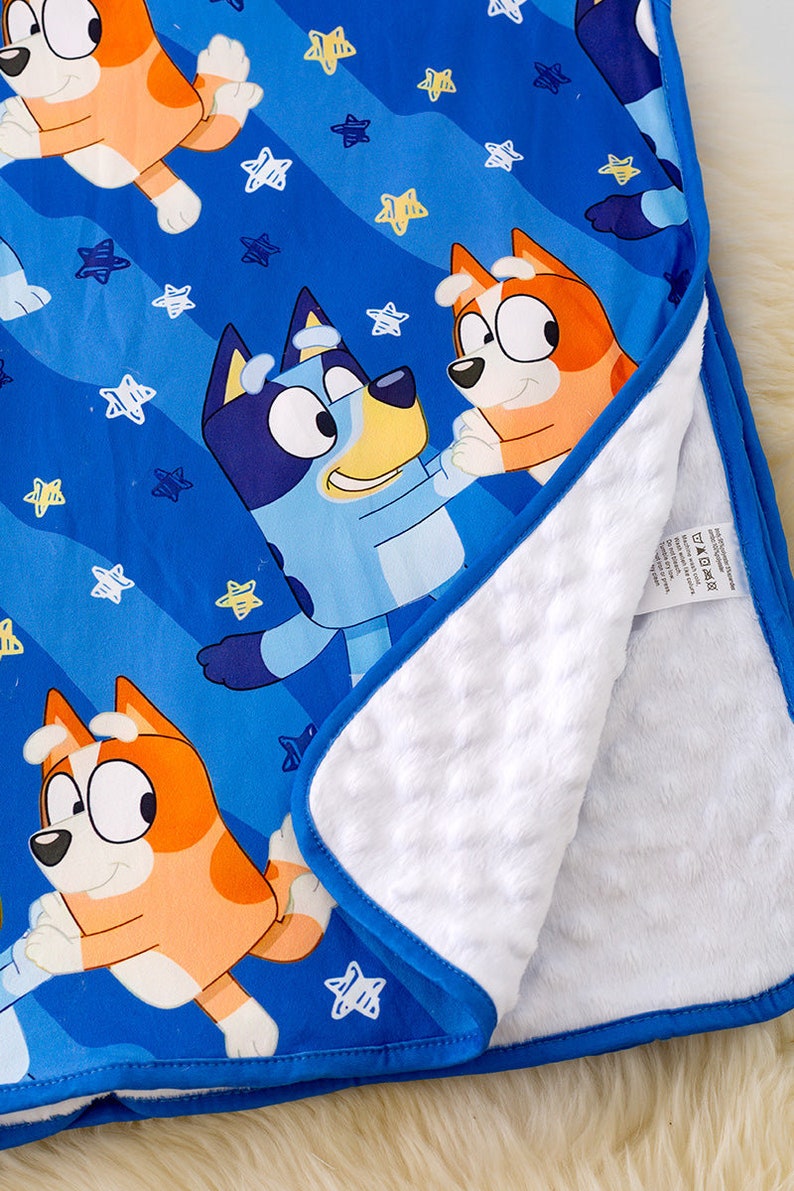 Bluey Minky Throw Blankets - Etsy