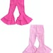 Pink Denim Bell Bottoms - Etsy