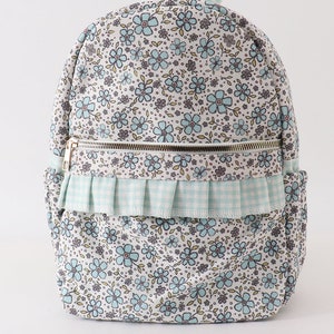 Floral Ruffle Backpack Sets - Etsy