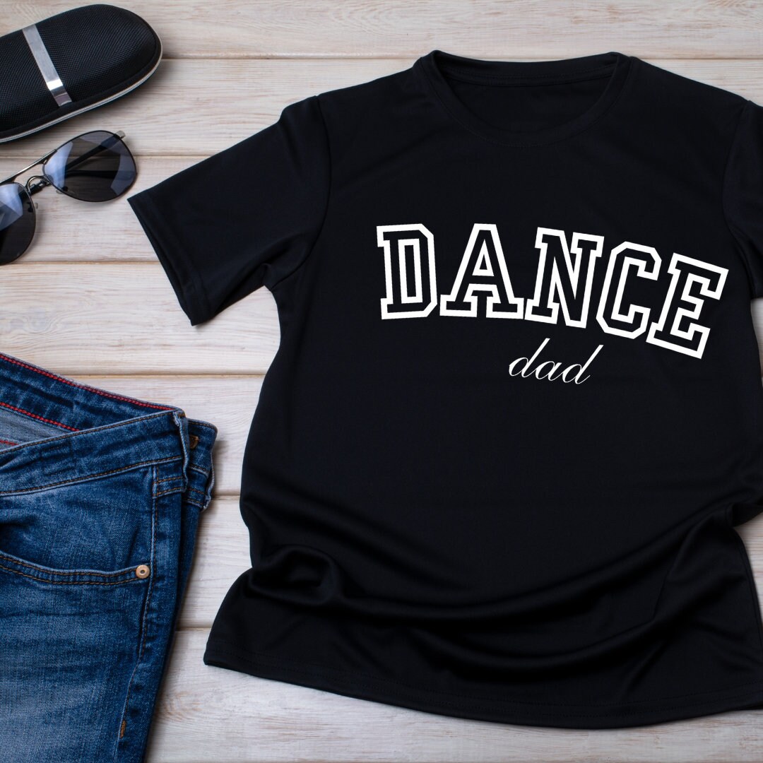 Dance Dad in Varsity Letters - SVG and PNG Digital Download - Etsy