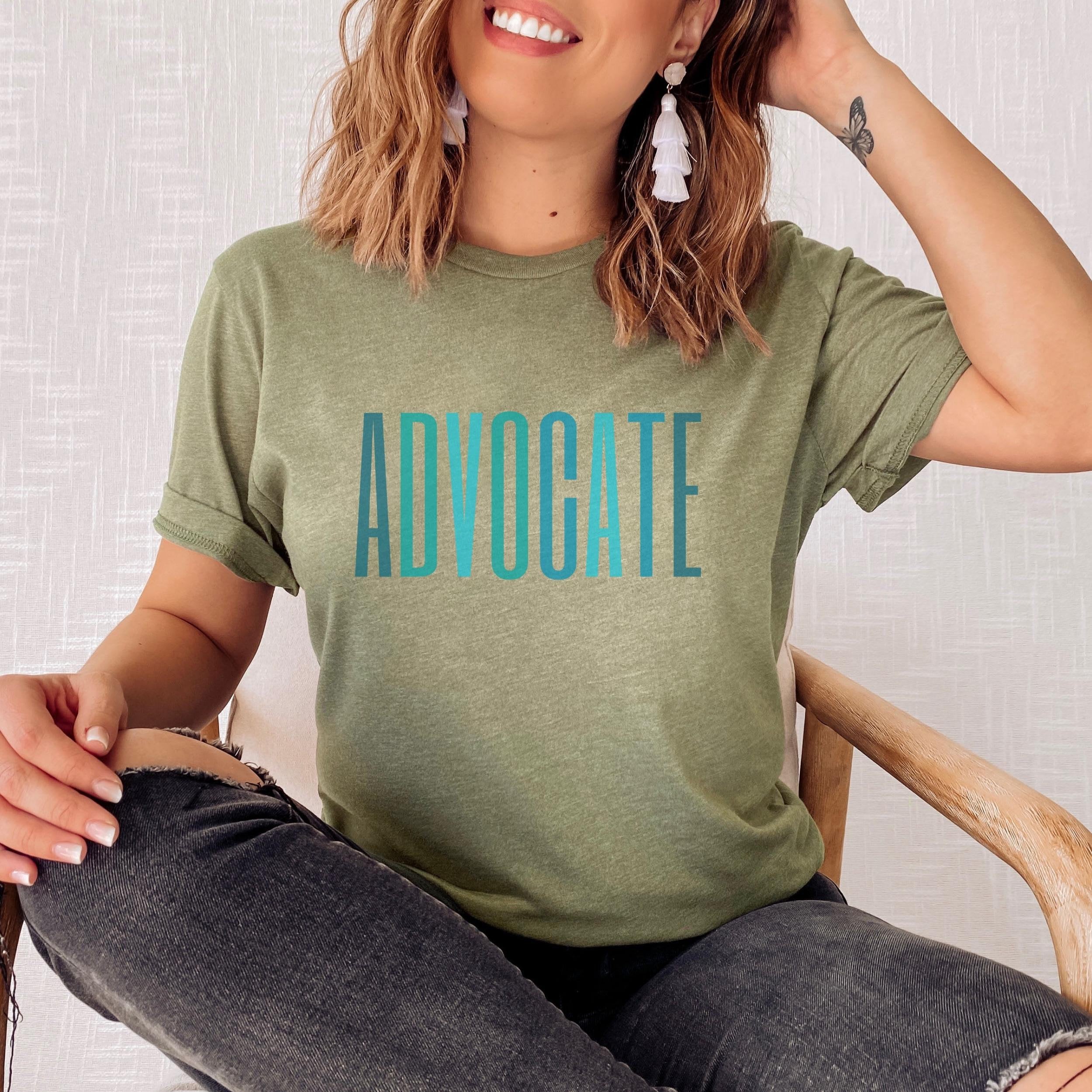 Advocate T-shirt, Victim Advocate Shirt, Child Advocate Shirt ...