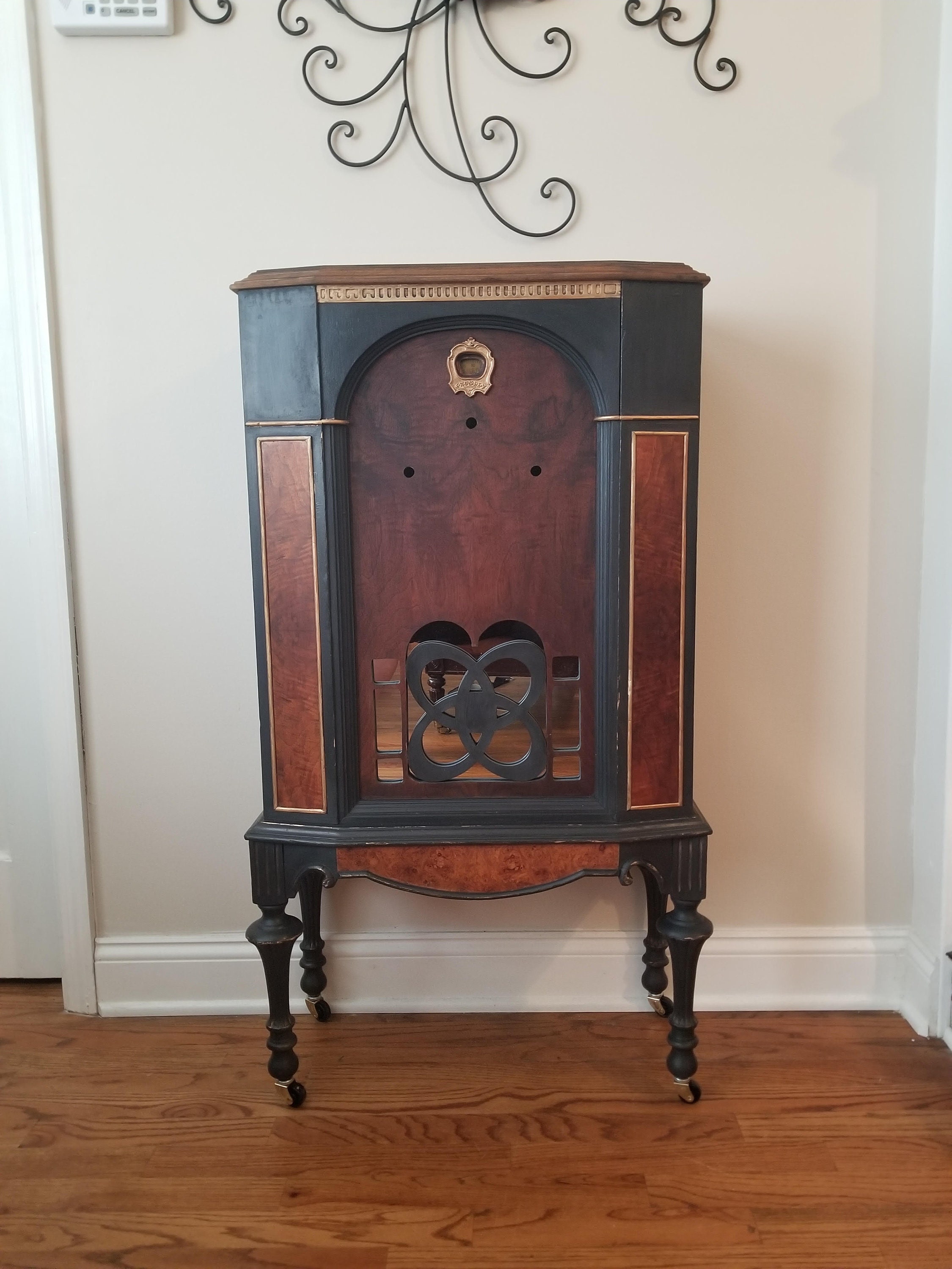 Antique Radio Cabinet