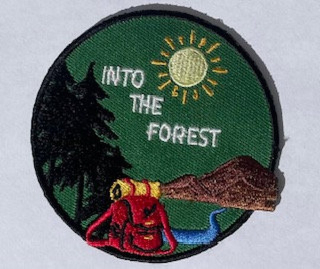 Into the Forest Girl Scout Fun Patch - Etsy