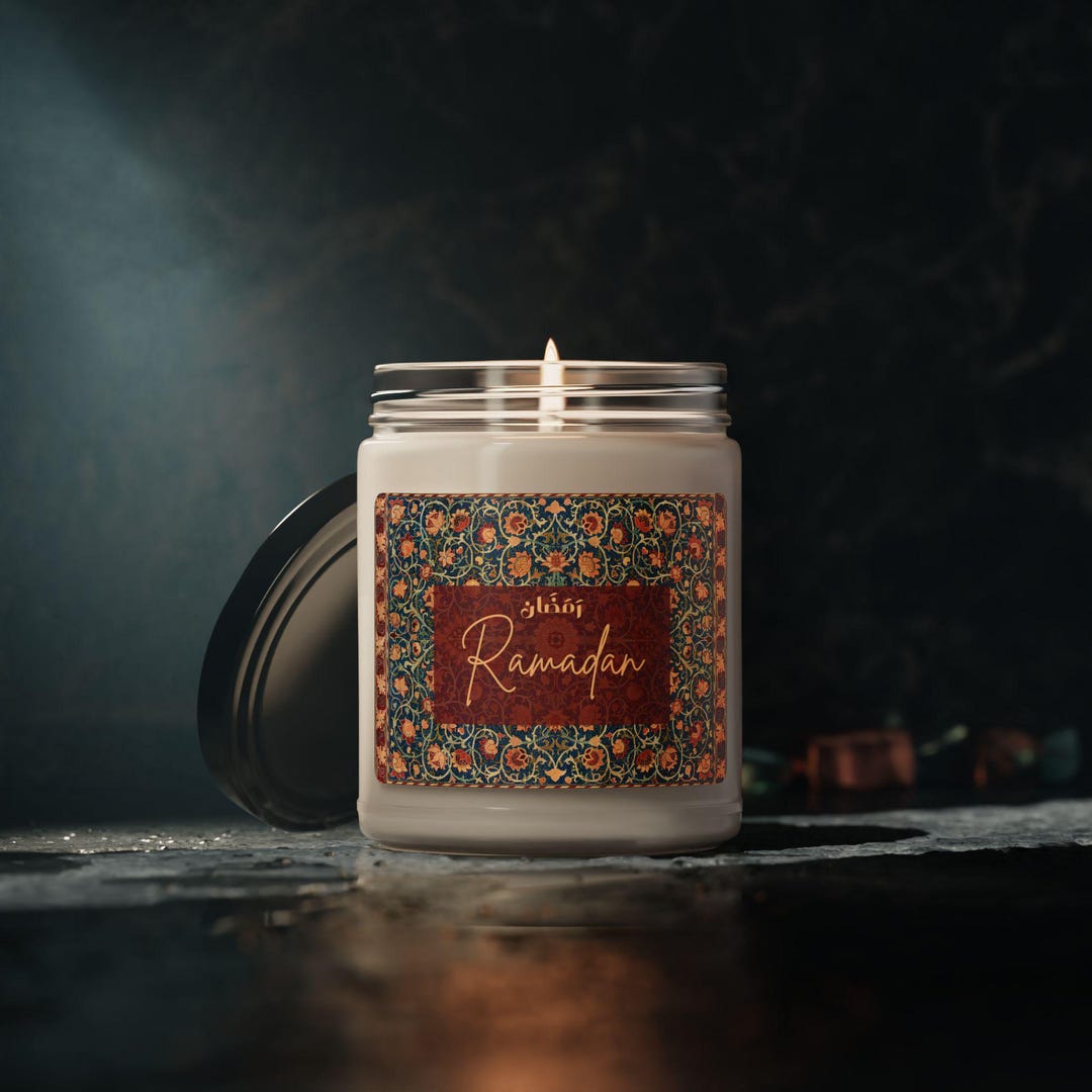 Ramadan - FLORA - Islamic Lunar Calendar - Soy Candle - Etsy