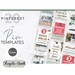 Ultimate Pinterest Pin Templates for Canva: 20 Editable Pages ...