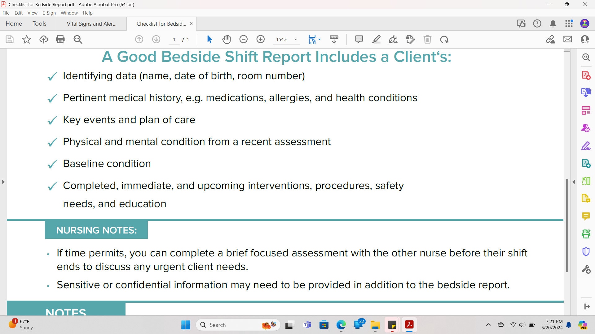 Essential Nursing Report Forms and Templates SBAR, ADPIE, Care Plans ...