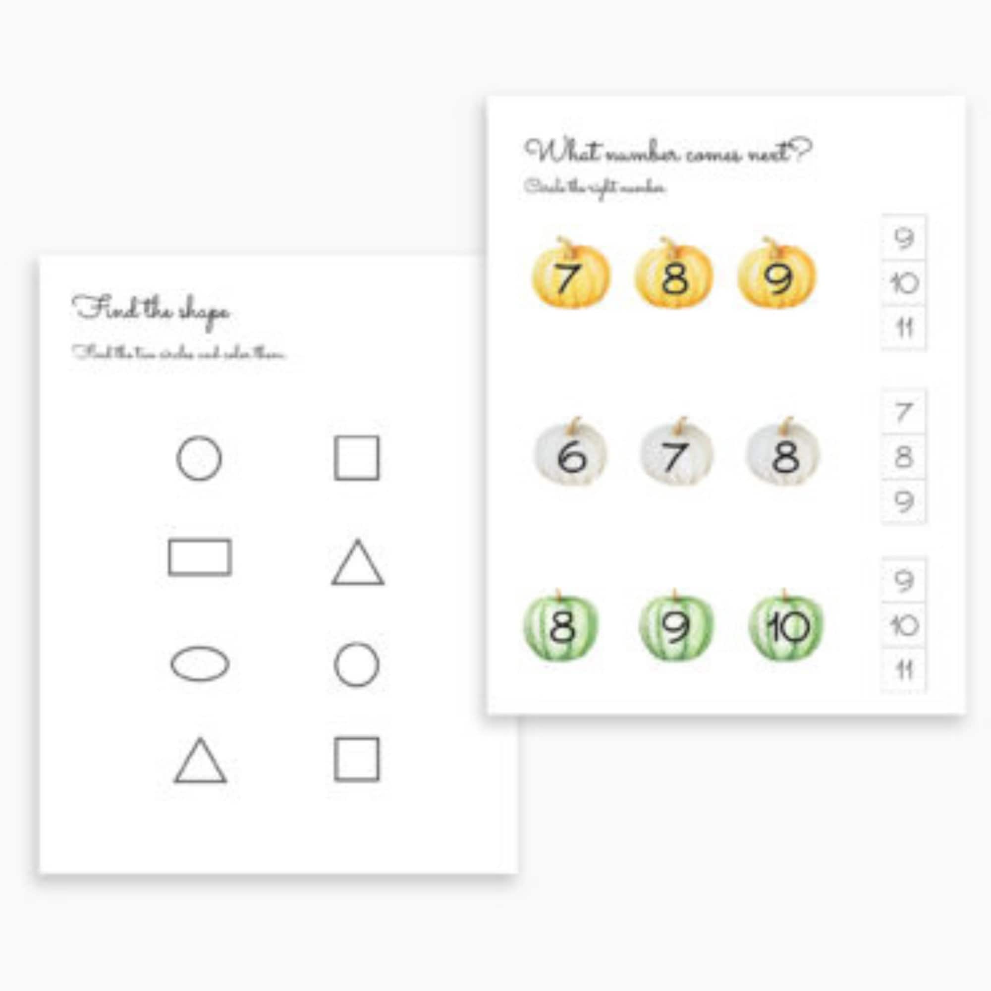 Toddler Workbook | Worksheets | Ages 2-4, 100 Pages Printable PDF - Etsy