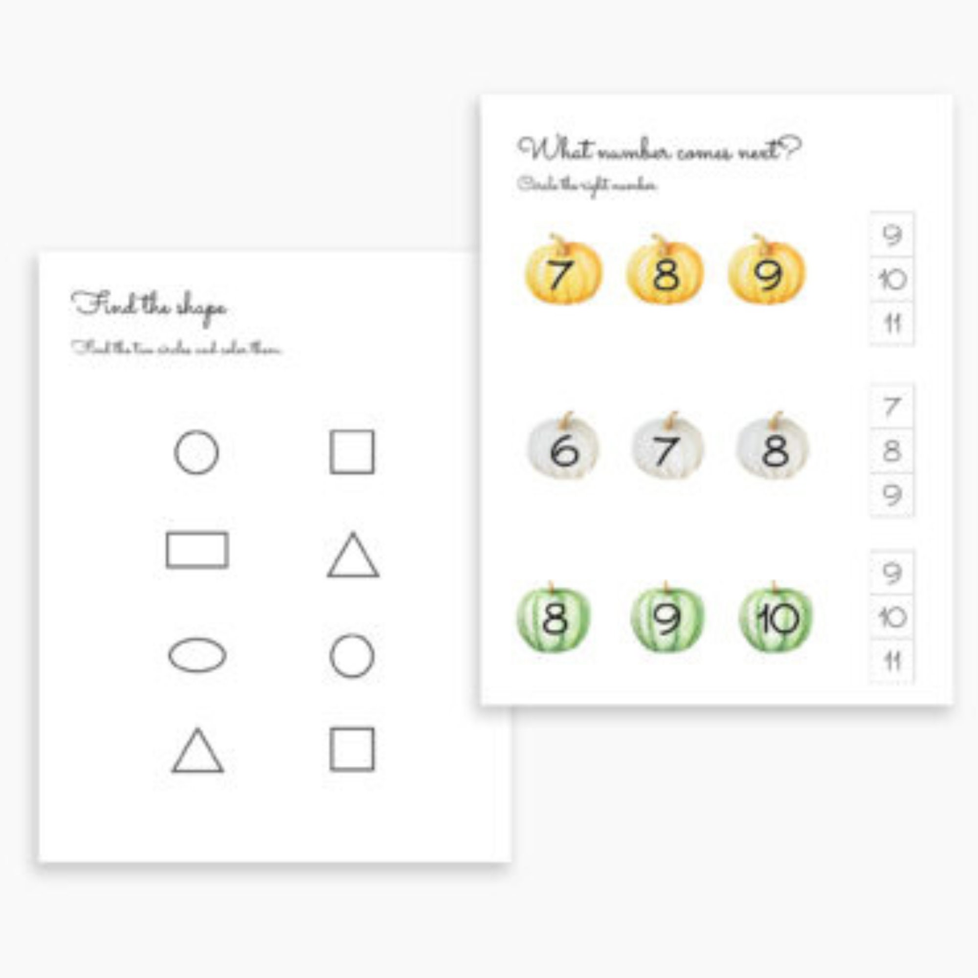 Toddler Workbook | Worksheets | Ages 2-4, 100 Pages Printable PDF - Etsy