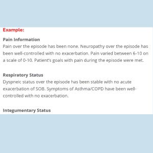 Home Health Nursing Documentation: 60 Day Summary Template and Example ...