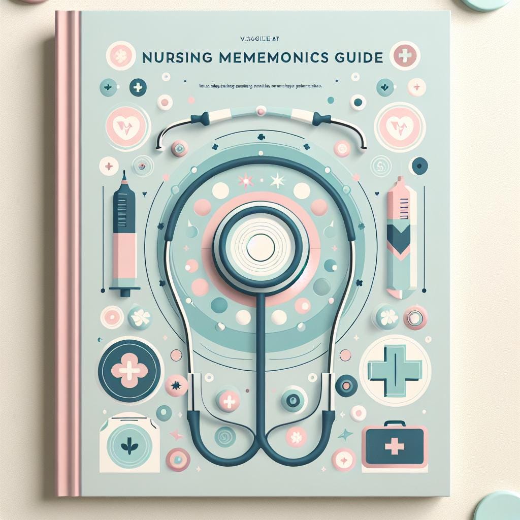 Nursing Study Mnemonics: Acronyms and Memory Techniques Study Guides ...
