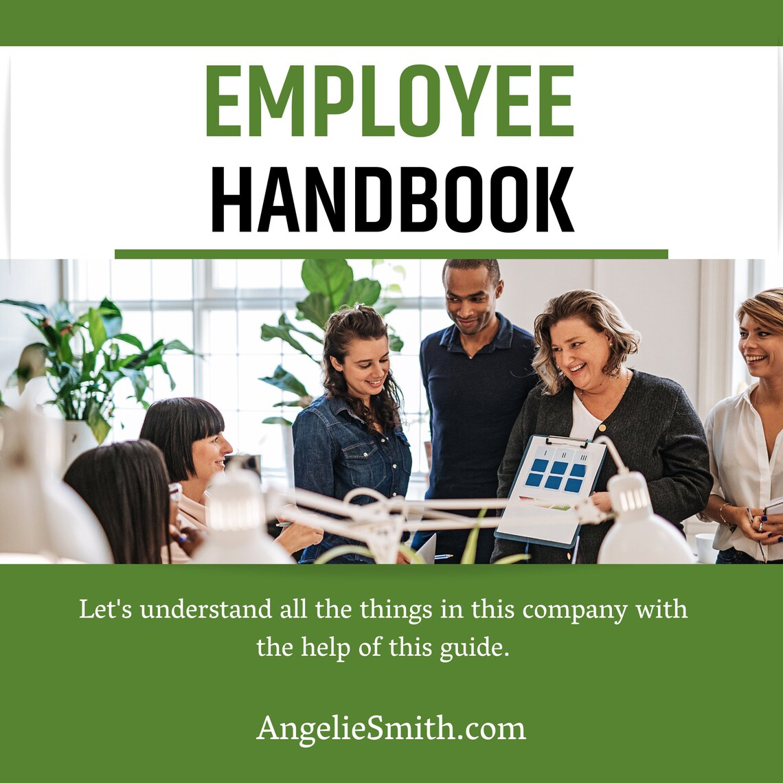 Employee Handout Template, Employee Welcome Package | New Employee ...