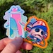 Bubble Buddy 3" Spongebob Sticker | Waterproof, Holographic Sticker for ...