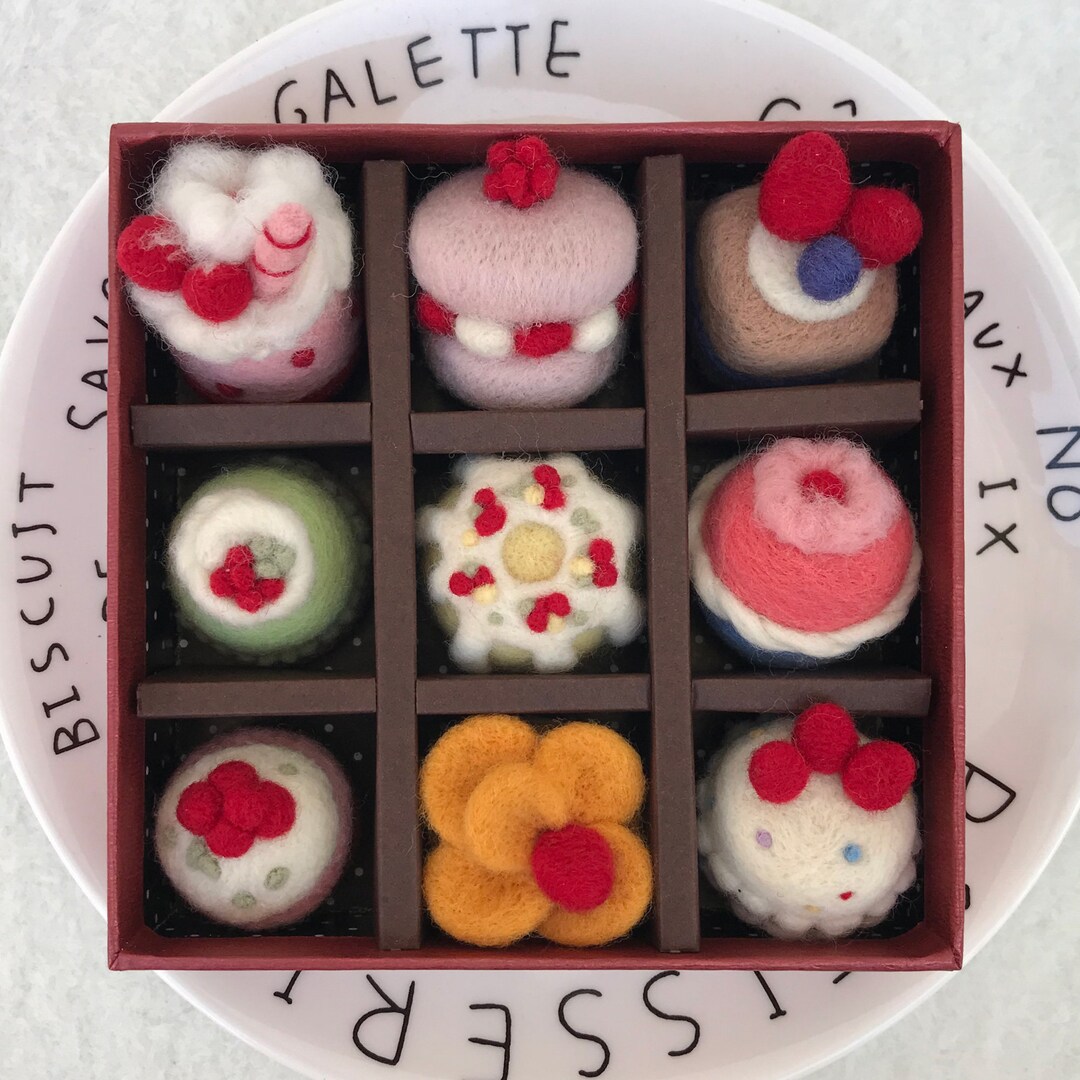 Fancy Sweets | Needle Felting Kits | Beginner Friendly | English ...