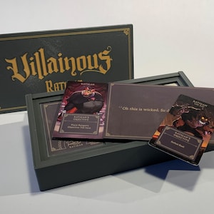 D Villainous Boxes (evil Comes Prepared) - Etsy