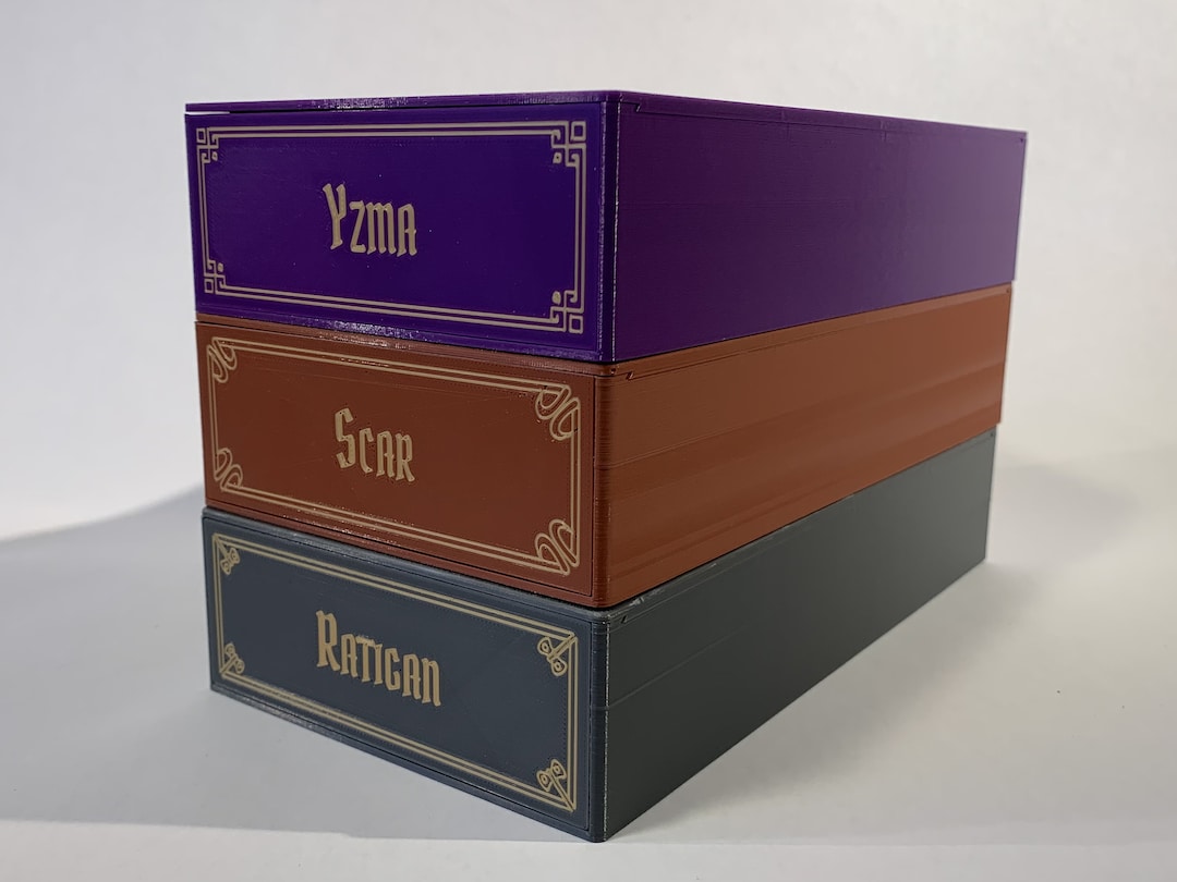 D Villainous Boxes (evil Comes Prepared) - Etsy