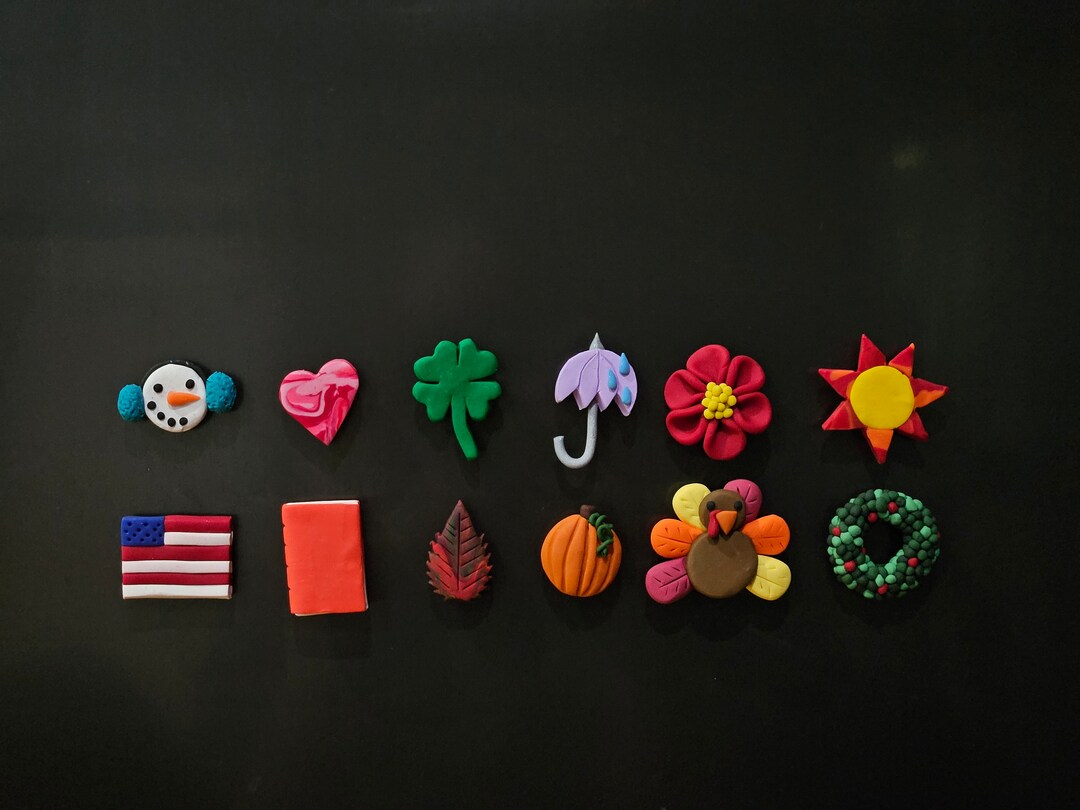 Monthly Magnets - Etsy