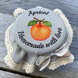 Jar Lid Cover Embroidery Design Set No. 2 - Etsy