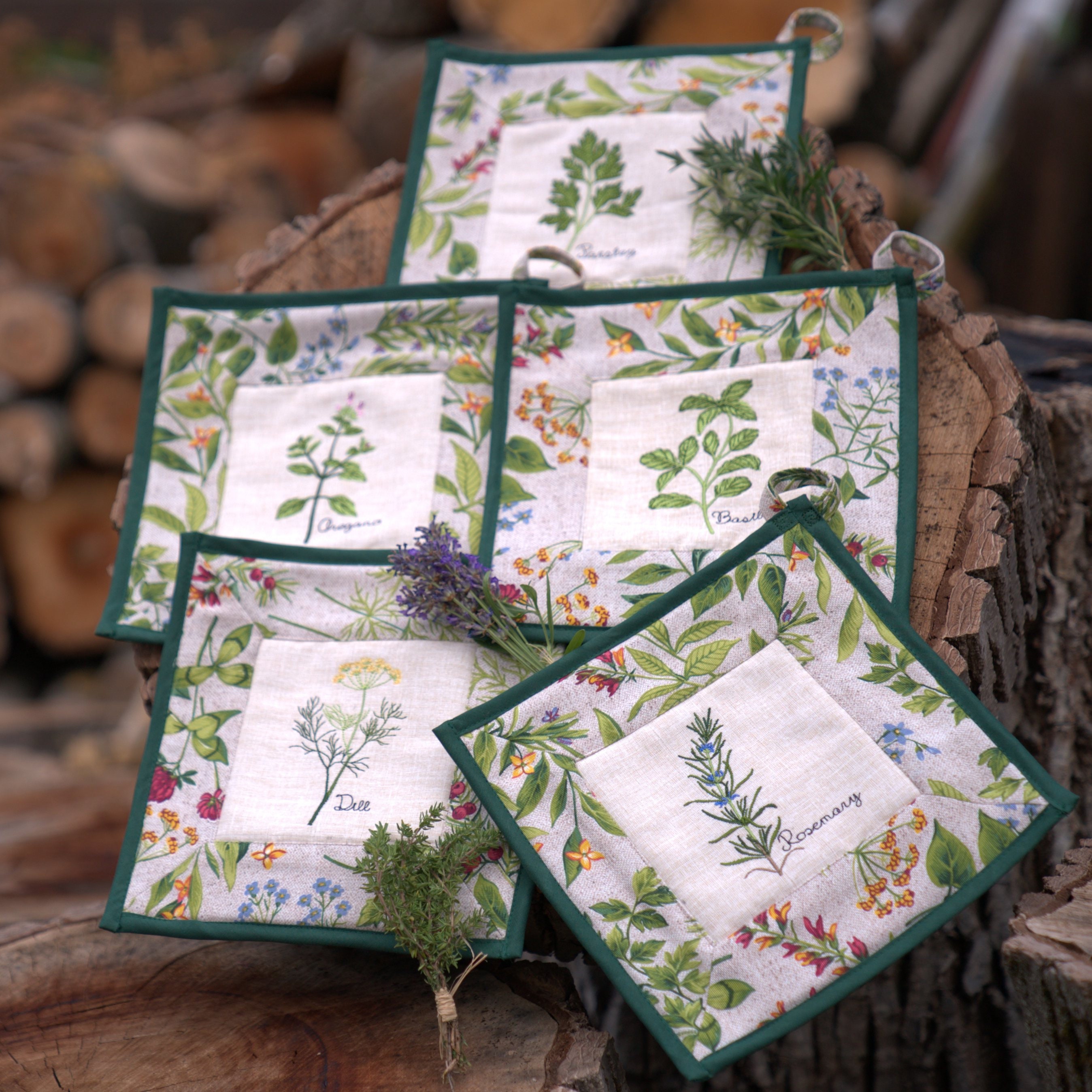 Herbs Set - Machine Embroidery Design - Etsy