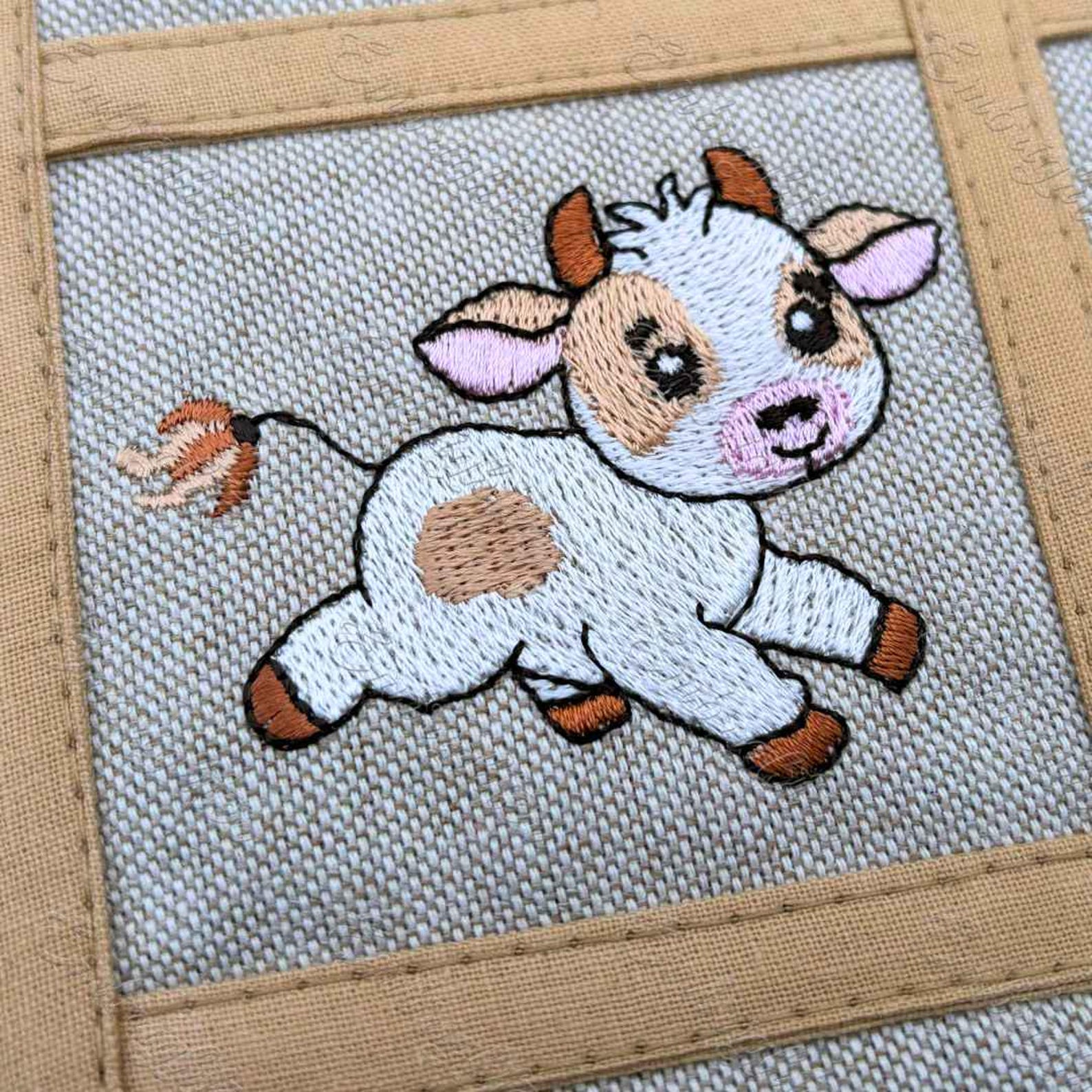 Scampering Friends - 2 Machine Embroidery Design Set (digital Download ...