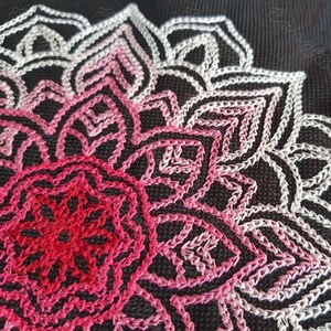 Mandala Chain Stitch Embroidery Design - Etsy