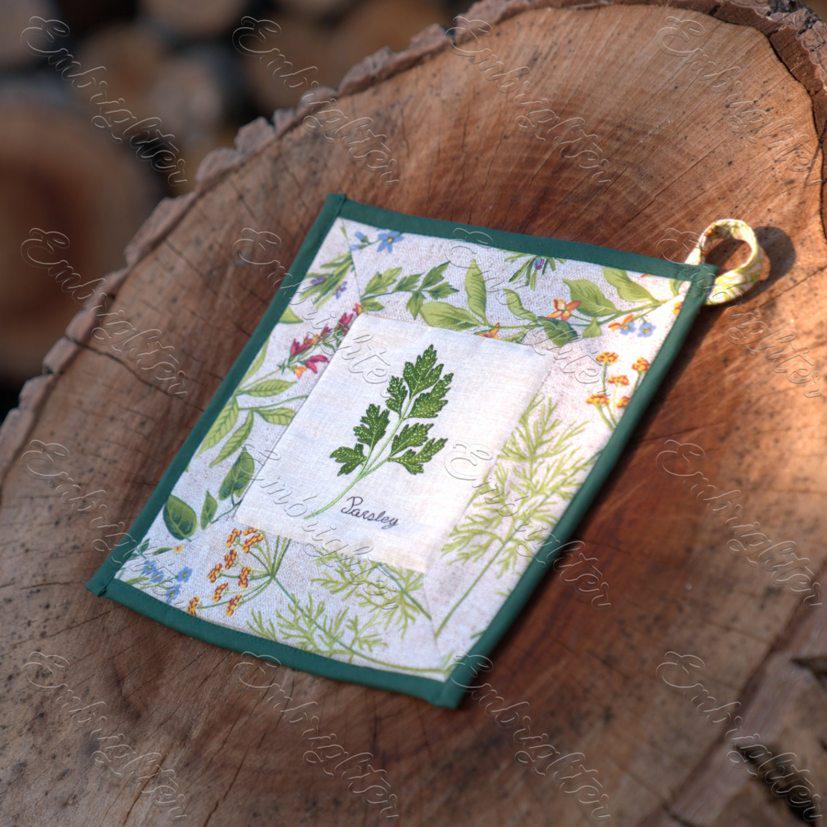 Herbs - Parsley Embroidery Design - Etsy