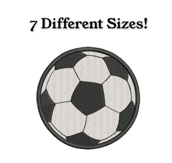 Soccer Ball Embroidery Design Football Digital Design - Etsy