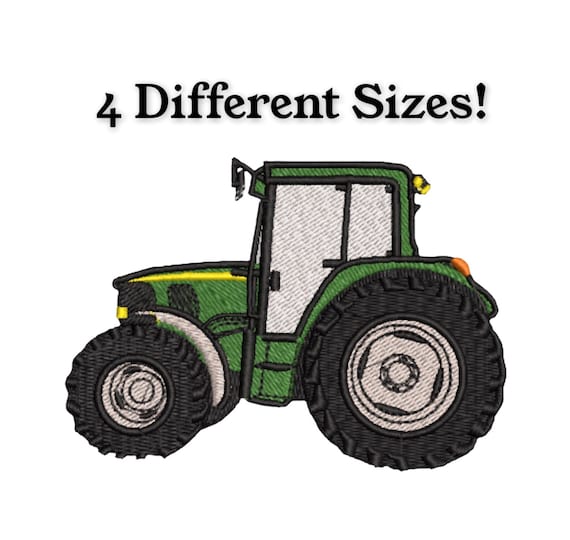 Tractor Embroidery Design Tractor Digital Design Farm - Etsy