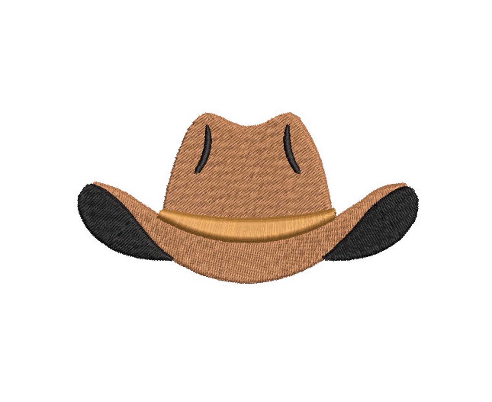 Cowboy Hat Embroidery Design Western Digital Design Machine Embroidery ...