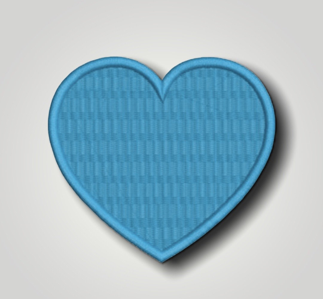 Heart Embroider Design 4x4 Hoop Machine Embroidery Design - Etsy