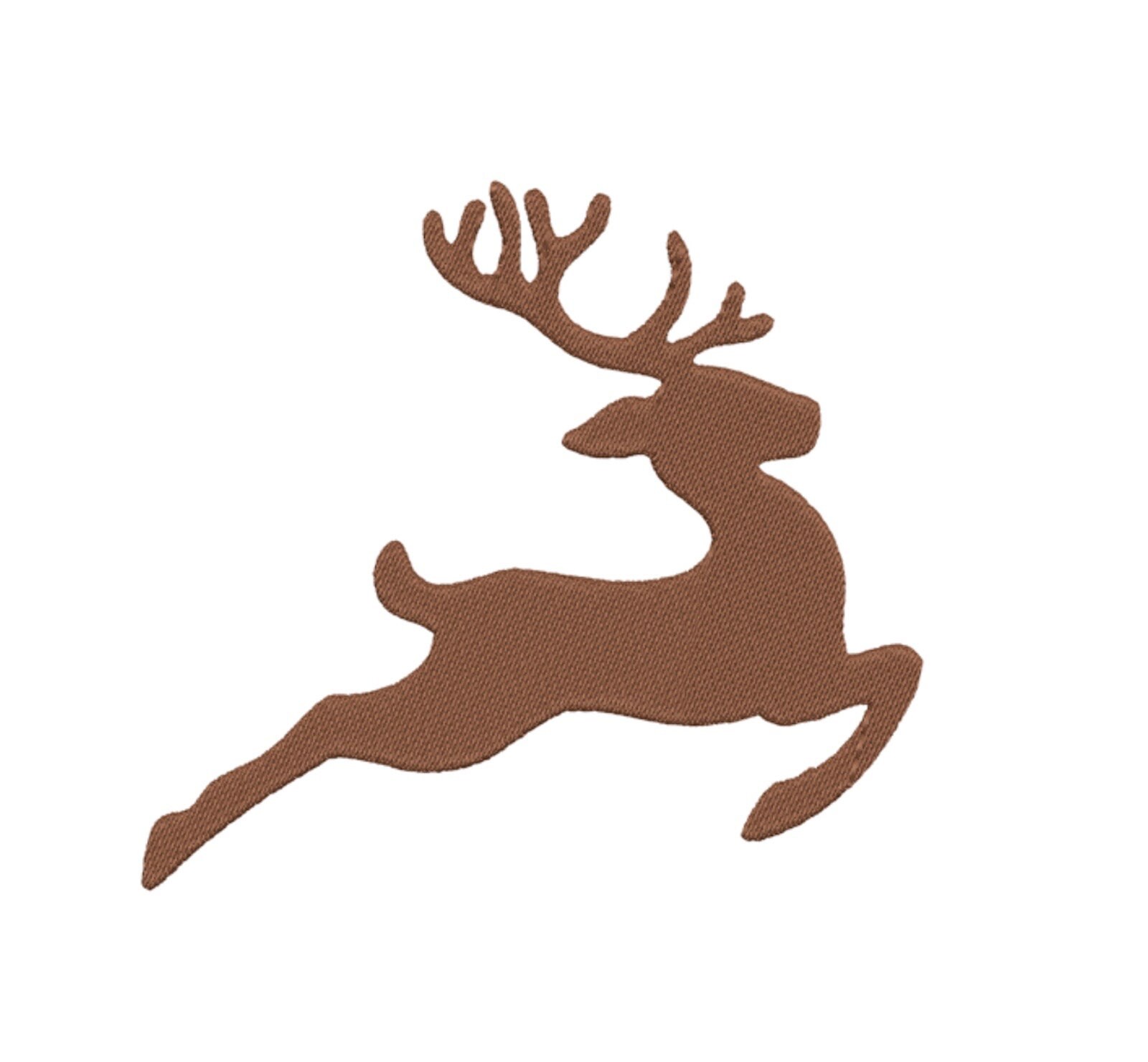 Reindeer Embroidery Design Reindeer Digital Design Machine Embroidery ...