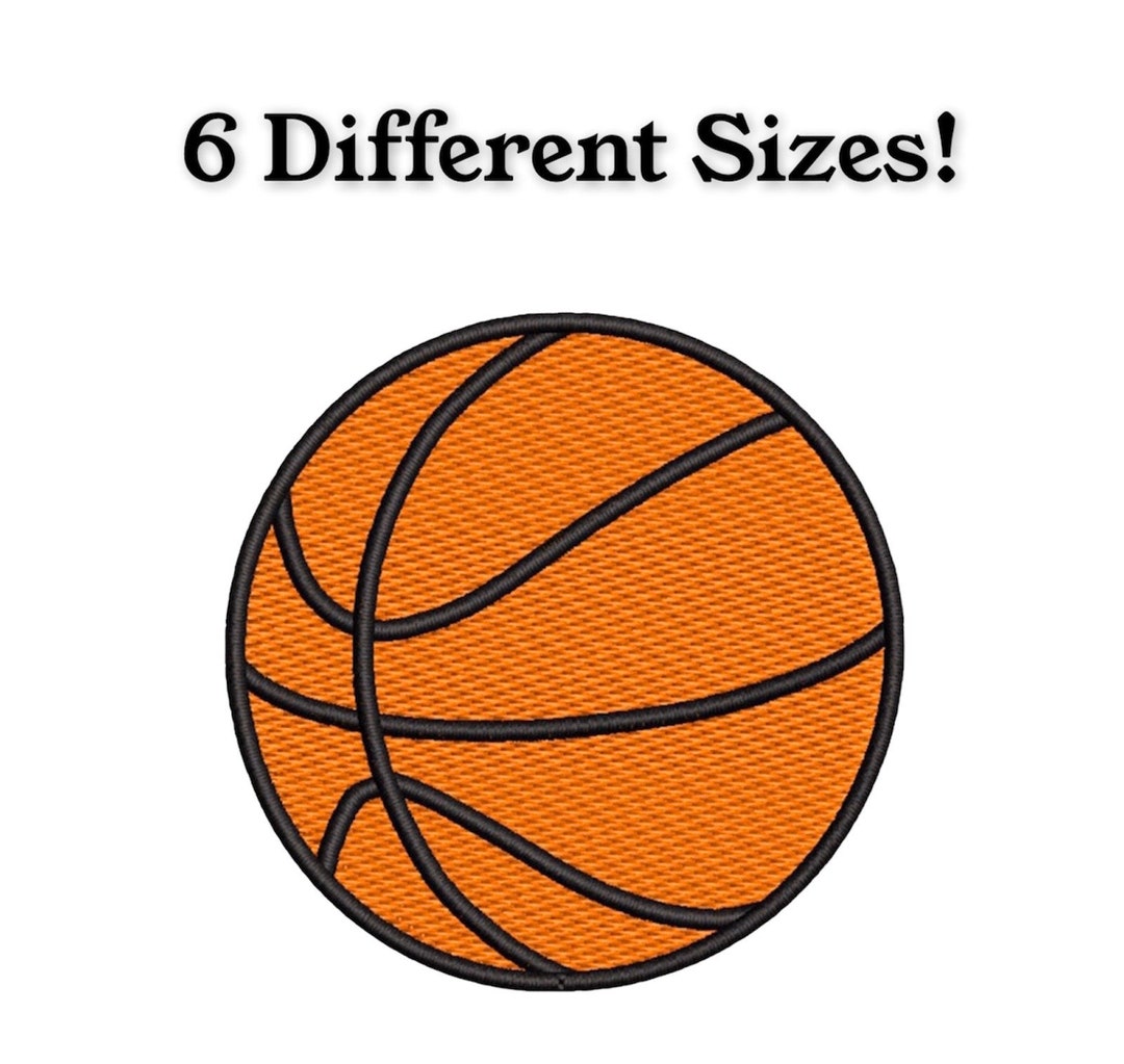 Basketball Embroidery Design - Sports Digital Design - Machine ...