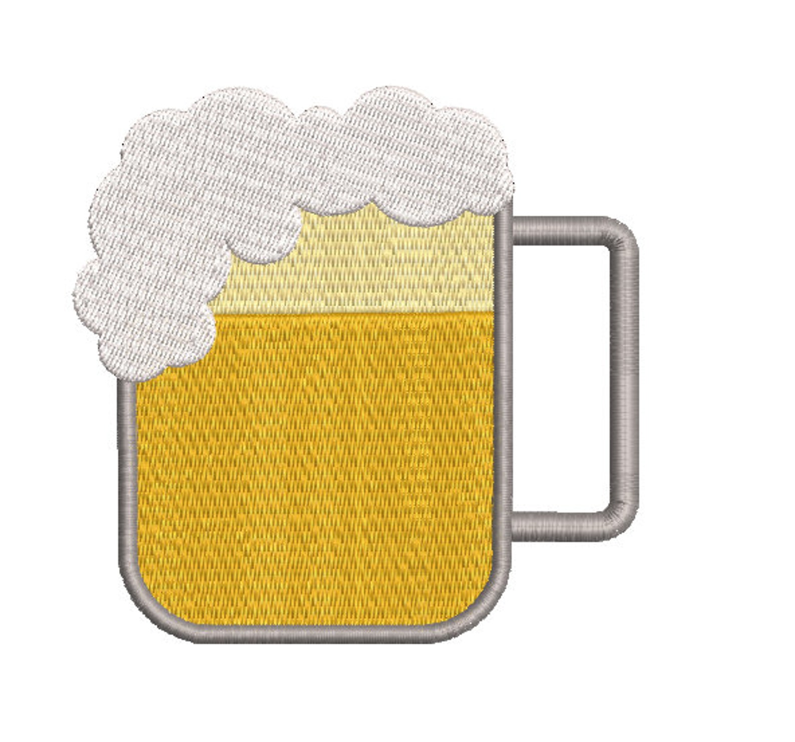 Beer Embroidery Design Beer Mug Digital Design St. Patricks Day Machine ...