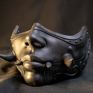 Hannya Mask Wearable, Hannya Chunari and Namanari Mask, Collectible ...