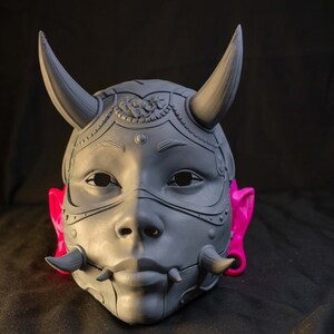 Hannya Mask Wearable, Hannya Chunari and Namanari Mask, Collectible ...