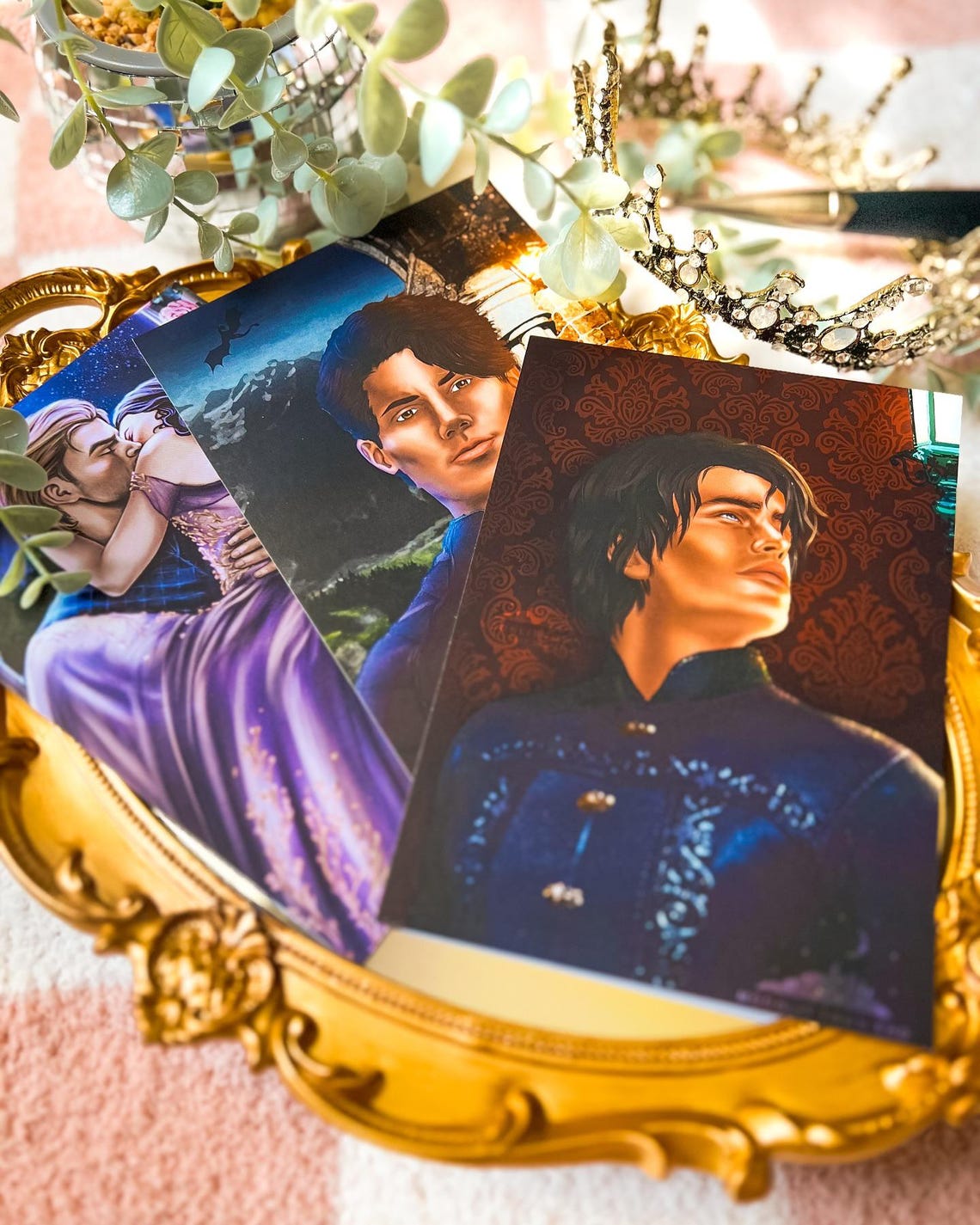 Zander and Romy 5 X 7 Art Print - A Fate of Wrath and Flame by KA ...