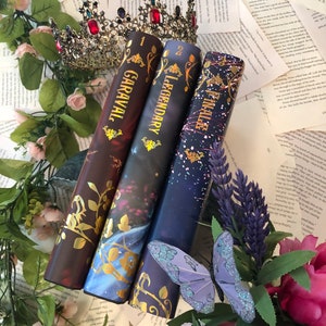 LIMITED EDITION Caraval Gold Holographic Foiled Dust Jacket Alternate ...