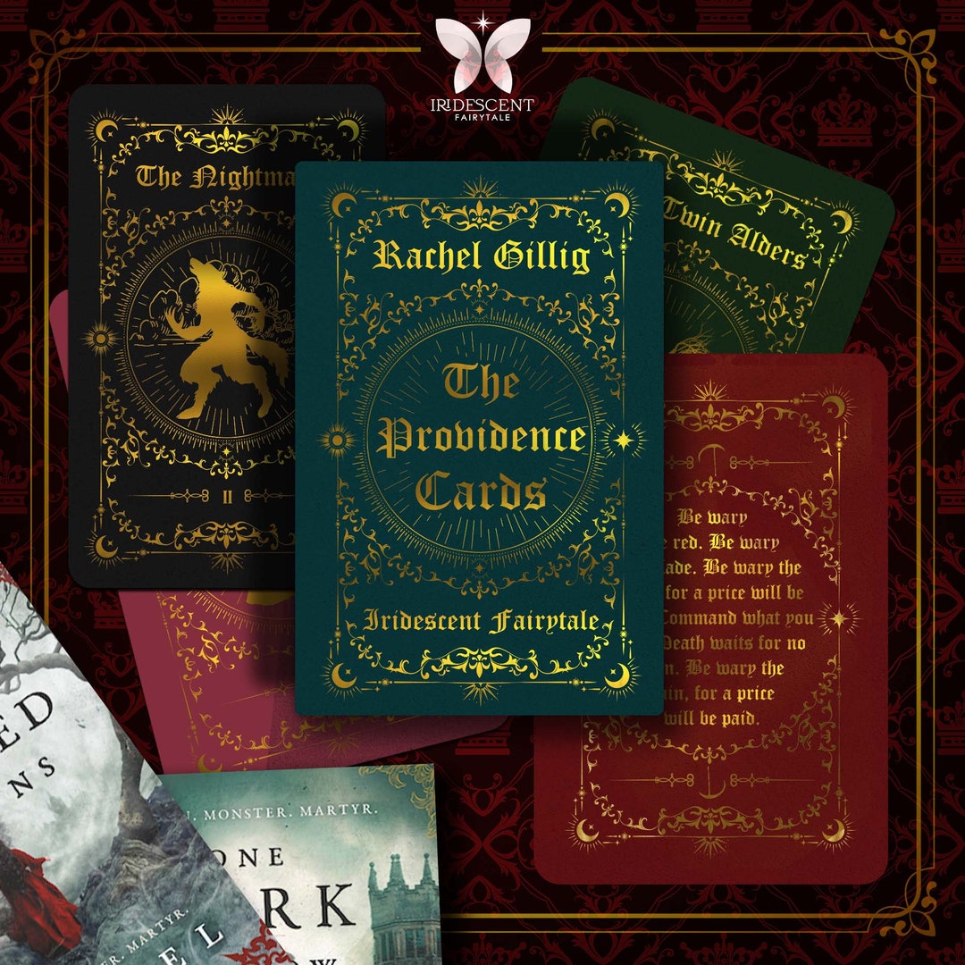 The Providence Cards Deck 12 Gold Foiled Thick Cards and Foiled Box ...