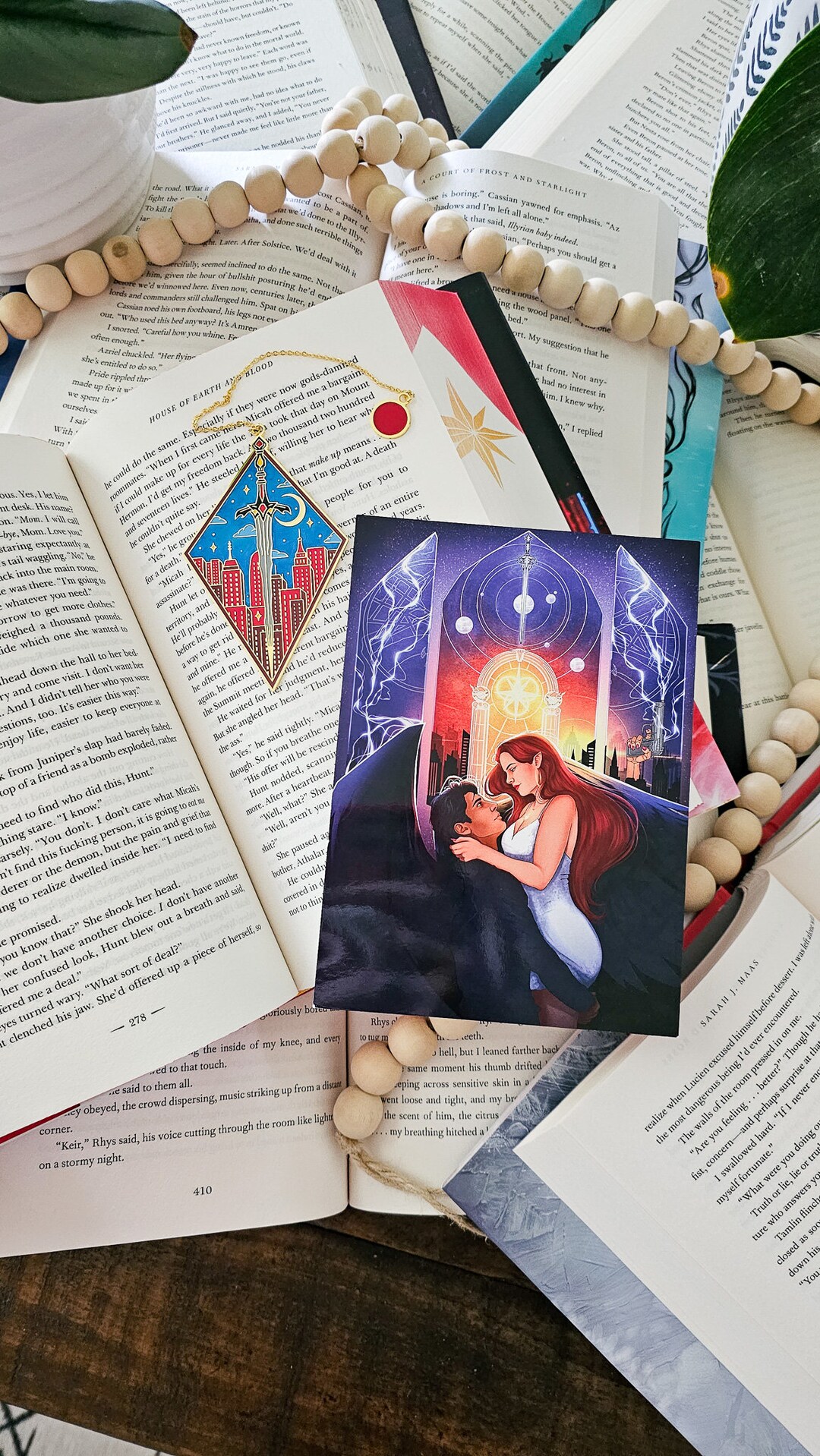 Bryce Quinlan and Hunt Athalar Stained Glass Window Holographic Print ...