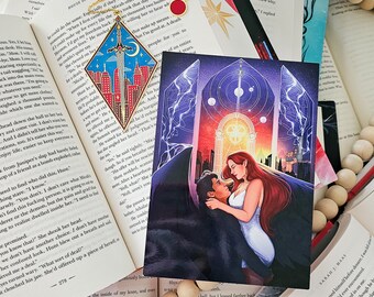 Quinlar 5x7 Art Print Bryce Quinlan Hunt Athalar Crescent City - Etsy