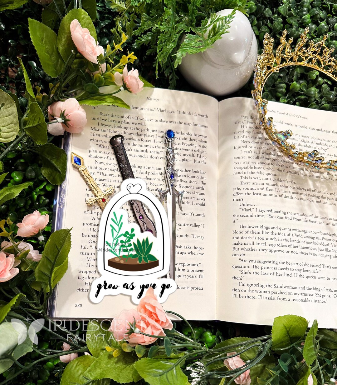 Grow as We Go Plant Sticker Bubble-free - Etsy
