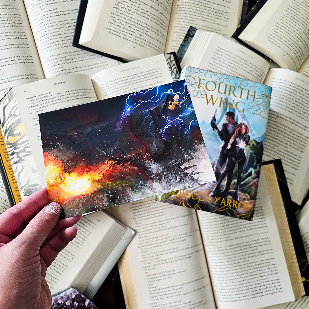 Lightning Wielder Print - Officially Licensed Fourth Wing the Empyrean ...