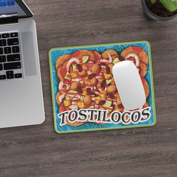 Mexican Street Food Mouse Pad salsa Verde Tostilocos - Etsy