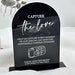 Capture the Love Disposable Camera Wedding Sign | Champagne Cocktail ...