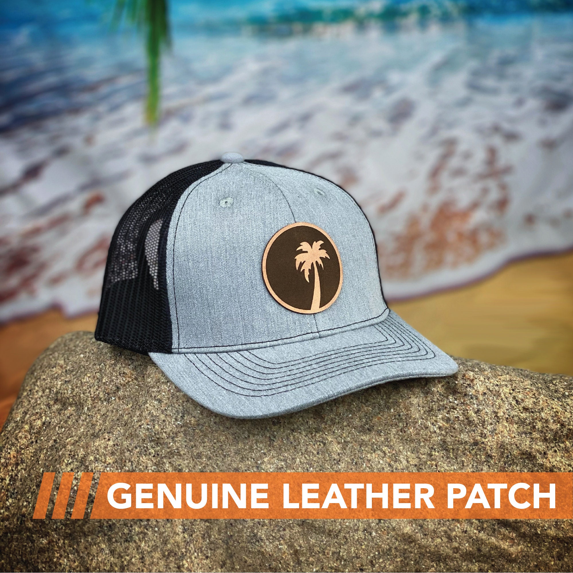 Palm Tree Trucker Hat, Palm Tree Hat, Beach Trucker Hat, Trucker Hats ...